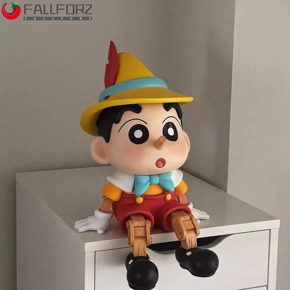 AFALLFOR Crayon Shin-Chan Figure, Puppet Movable Joint Shinnosuke ...