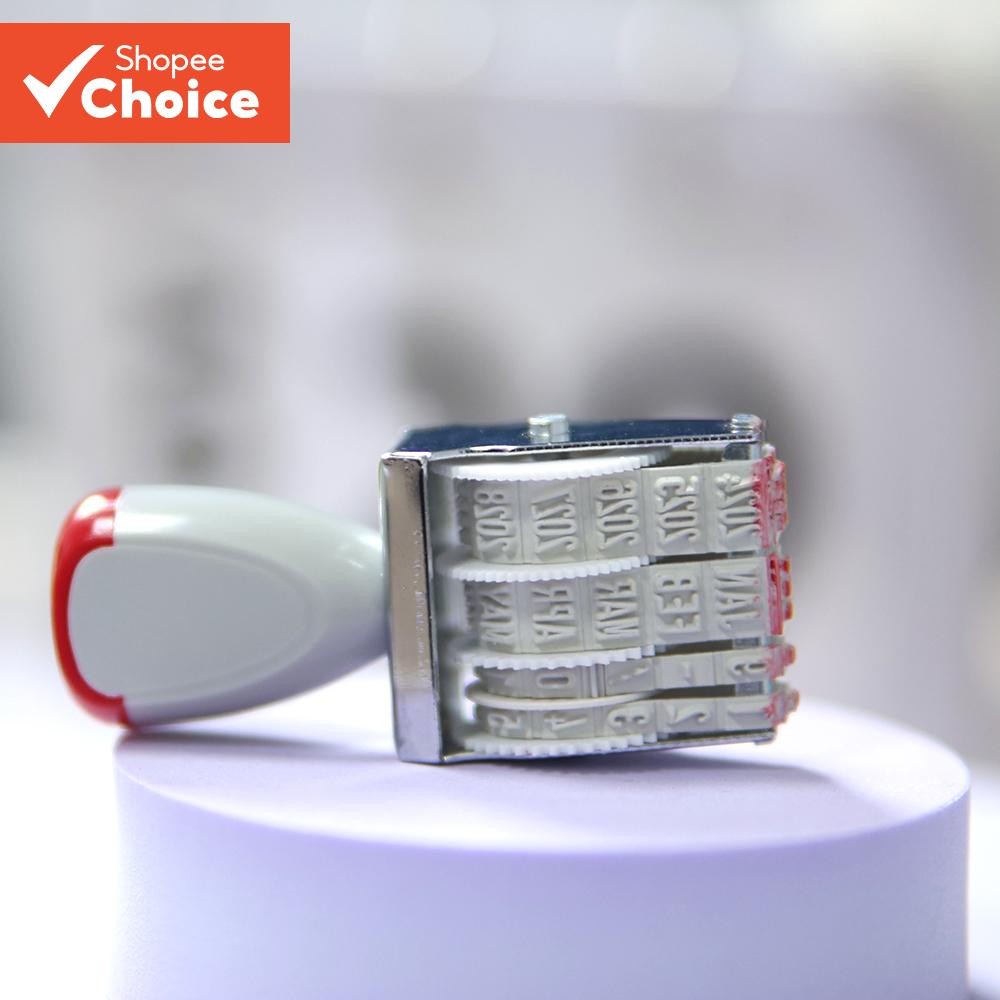 Rubber Stamp Line Date, Date Stamp, Office Stamp, Rotating Stamp (Without Red Stamp Pad ...