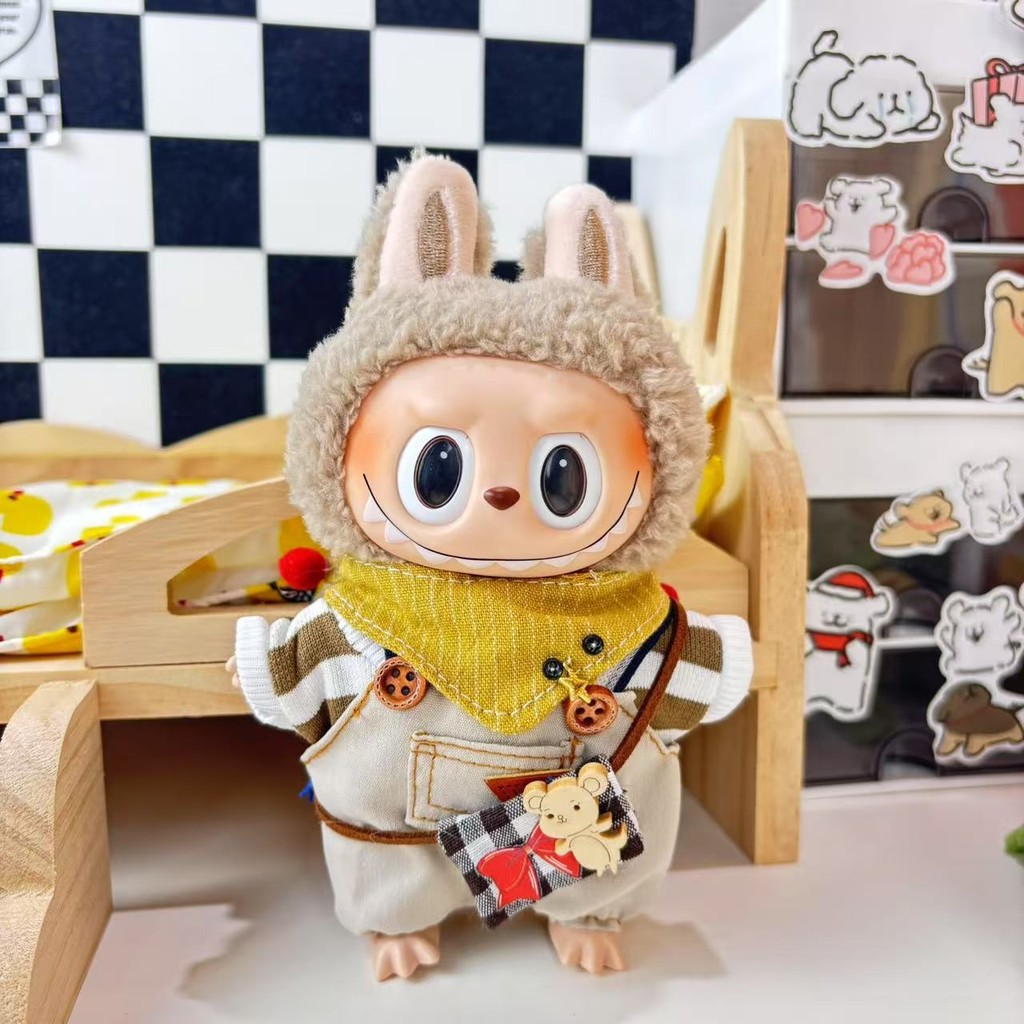 {Labubu} Baby Clothes Cute Summer Labubu 15cm Clothes Labubu Mystery ...