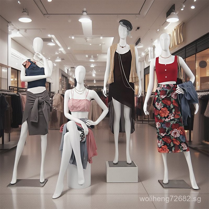 Clothing Store Mannequin Female Full Body Window Display Doll Female ...