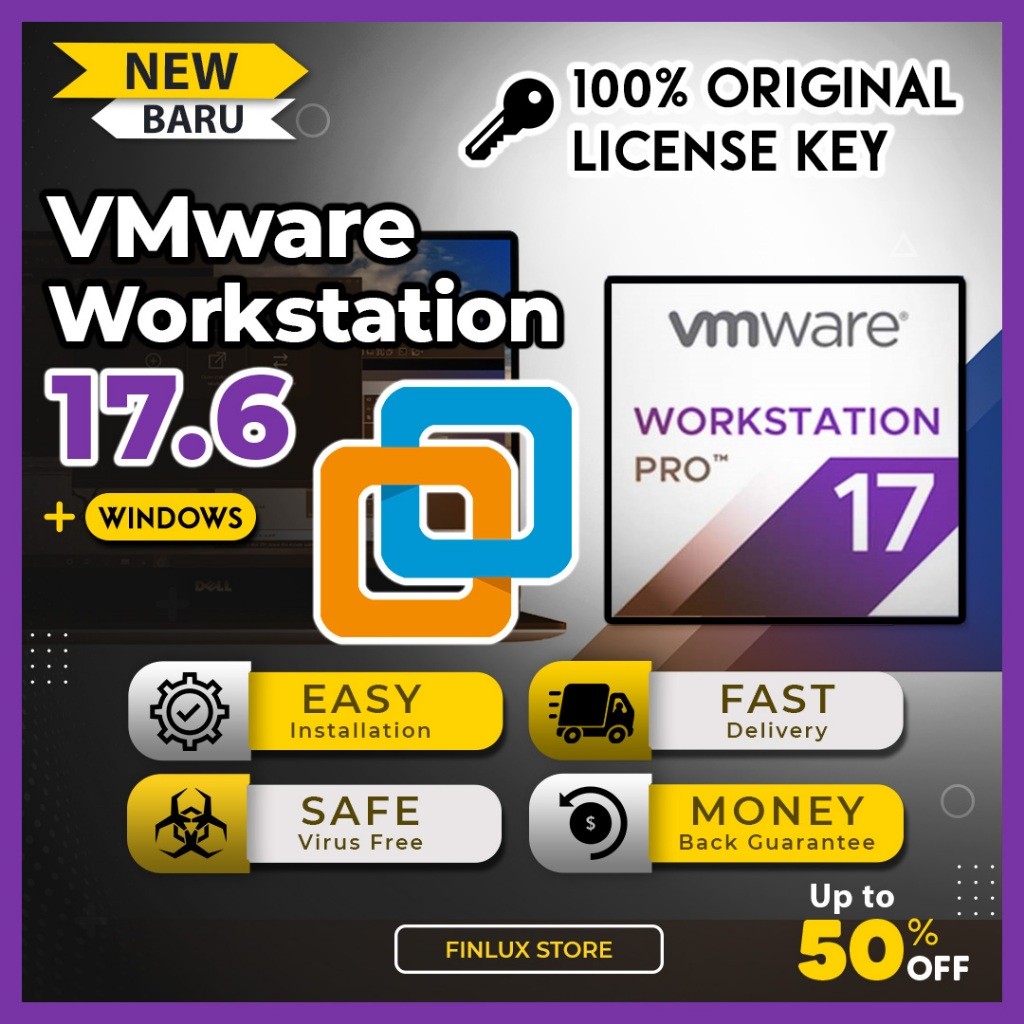 VMware Workstation Pro 17.6.4 KEY ACTIVATION Latest 2025 Lifetime For ...