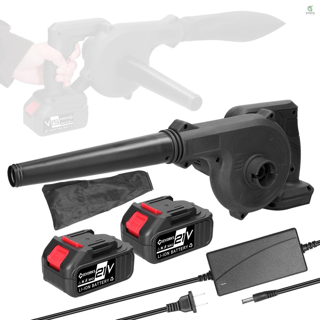 Geevorks High-Power Motor Handheld Lithium Battery Electric Blower ...