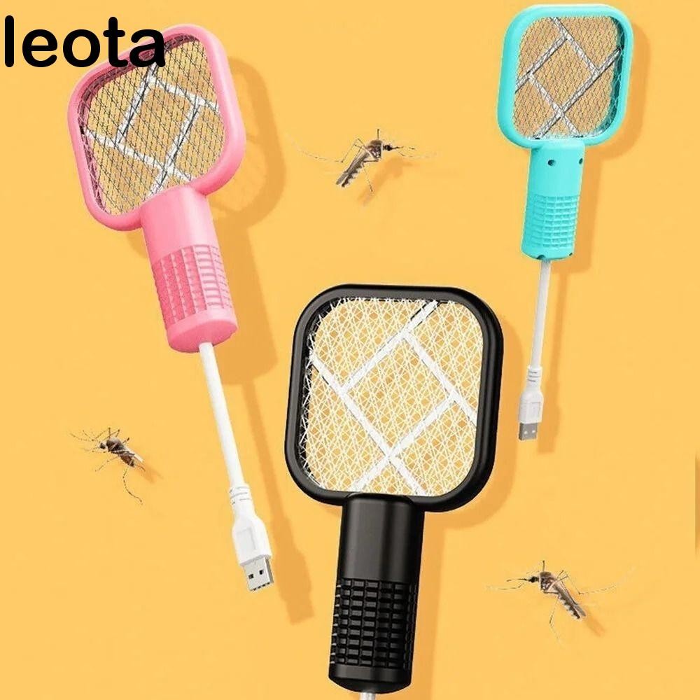 LEOTA Mosquito Swatter Trap, USB Mini Fly Bug Zapper, Pest Control ...