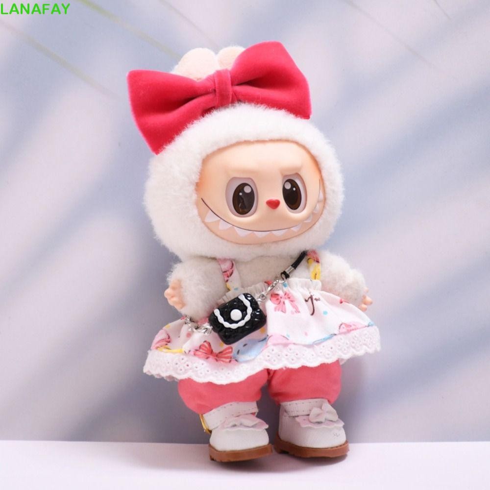LANAFAY Sitting Labubu Time Cloth, Butterfly Dress Up Labubu Doll's ...
