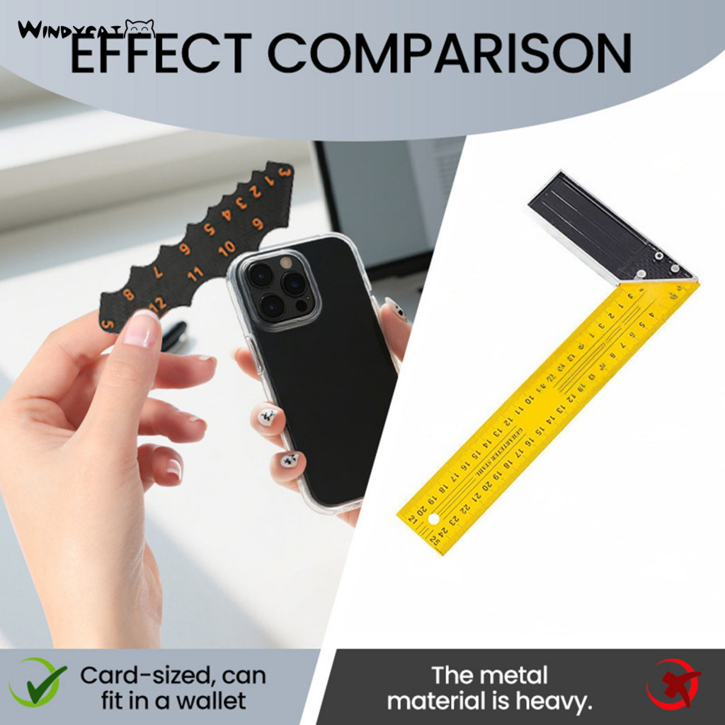 Corner Size Tool Round Corner Measurement Tool Professional Heavy Duty ...