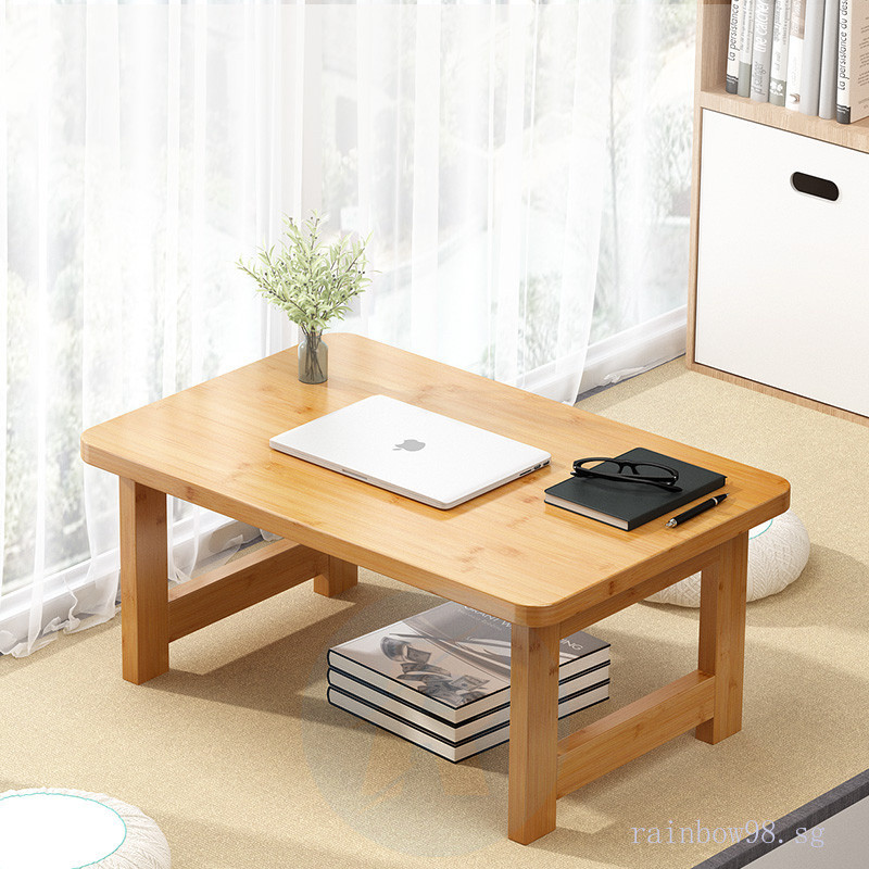 Bay Window Small Table Folding Kang Table Home Use Solid Wood Tatami ...
