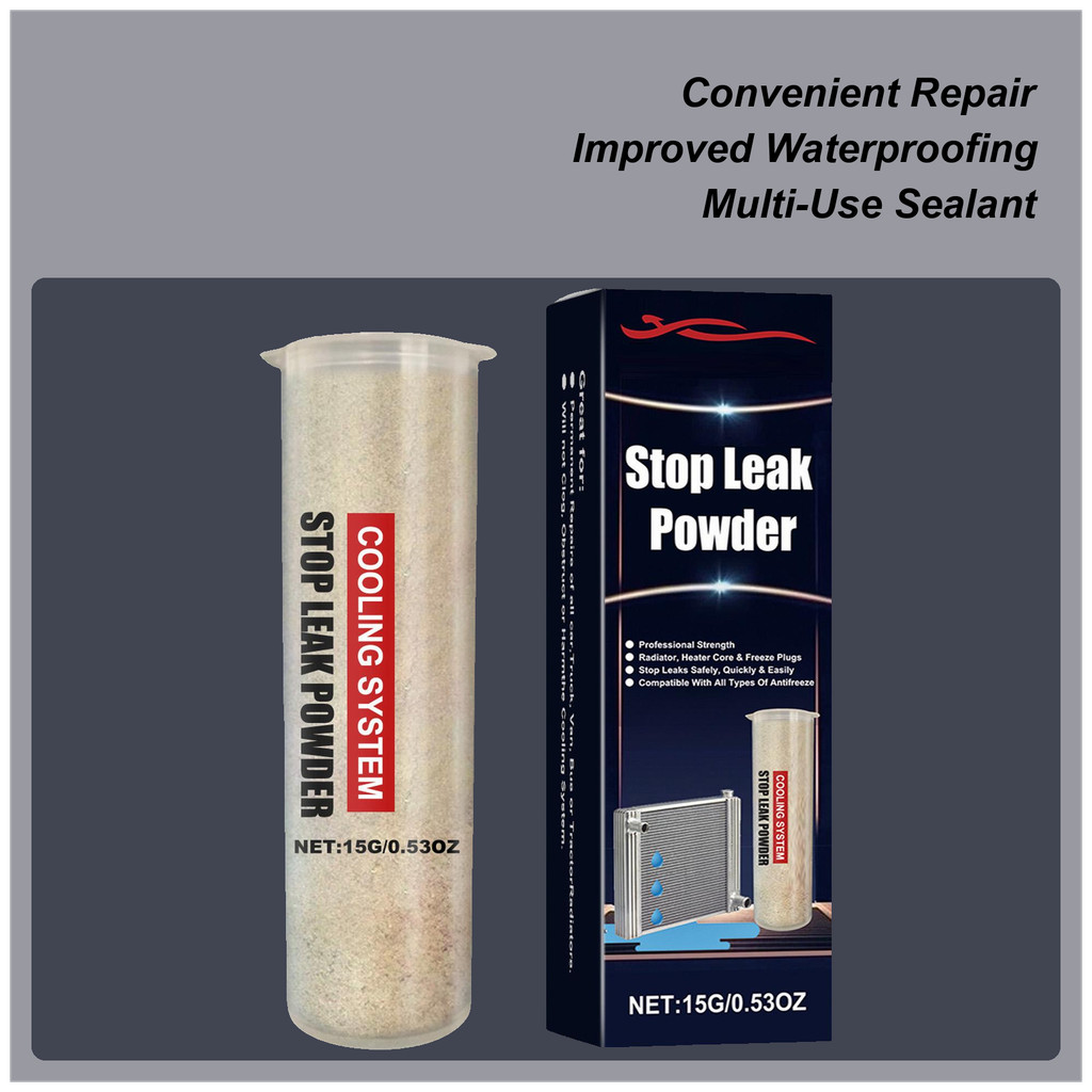 Radiator Stop Leak Sealant Heater Core Stop Leak Powerful Stop Leak ...