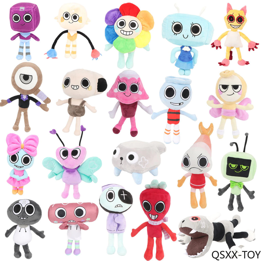 Dandy's World Plush Toy Roblox Scraps Poppy Soft Stuffed Toys gift for ...