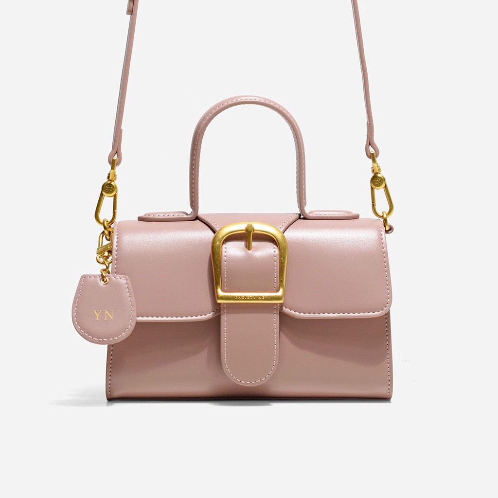 JV6 Eleanor Buckle Bag - Puce (NO PERSONALIZATION/ADD NAME SERVICJV6 ...