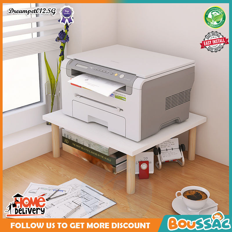 BOUSSAC Printer Rack Desktop Shelf Copier Bracket Needle Printer ...