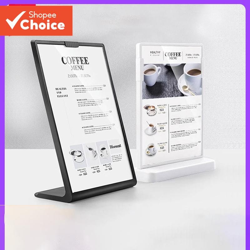 1pc A4 Menu Rack/Menu Rack/Menu Board/Menu Board with Bracket Menu ...