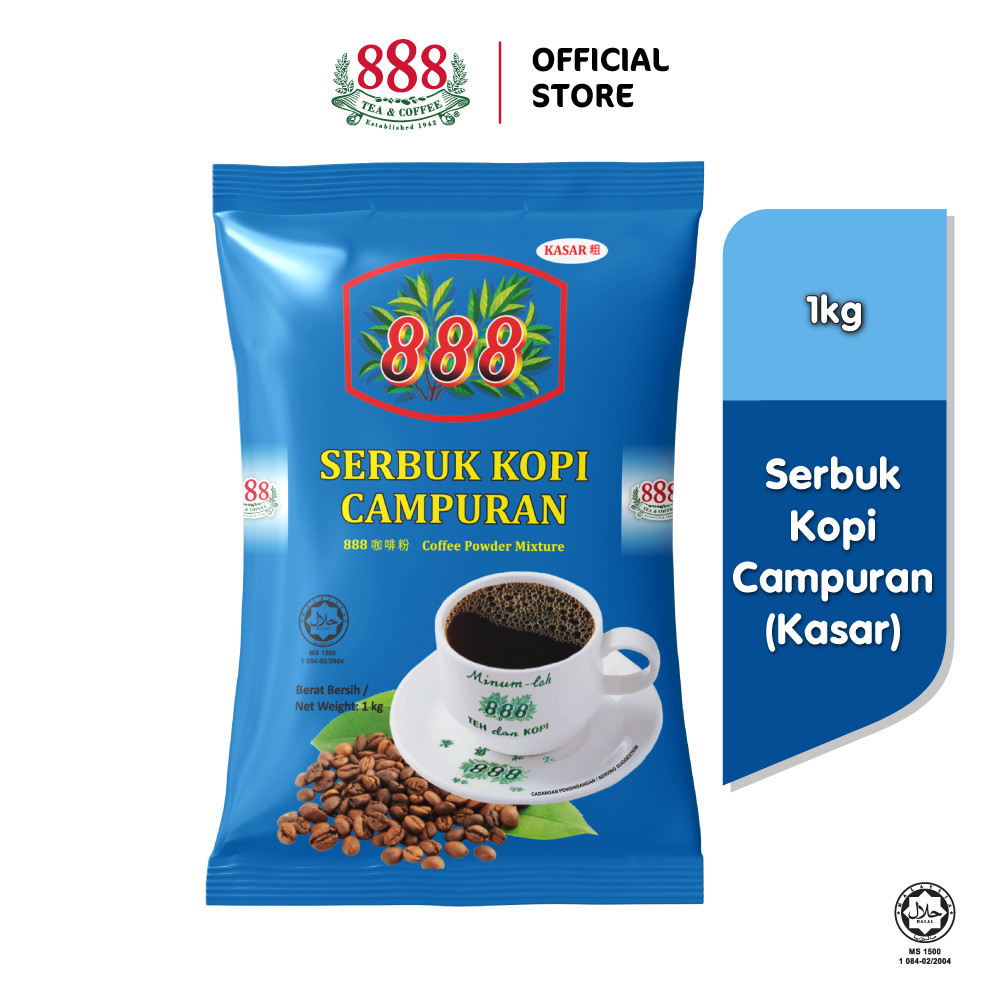 888 Coffee Powder (1KG) - Coarse | Shopee Singapore