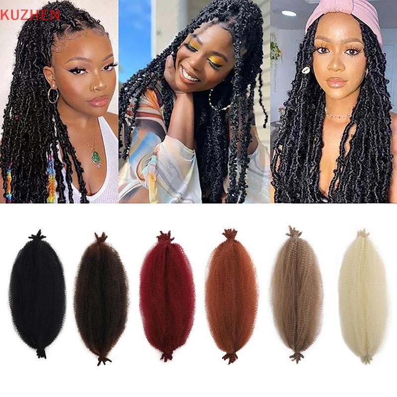 FAE 16 Inch Kinky Twist Marley Braiding Crochet Hair Synthetic Pre ...