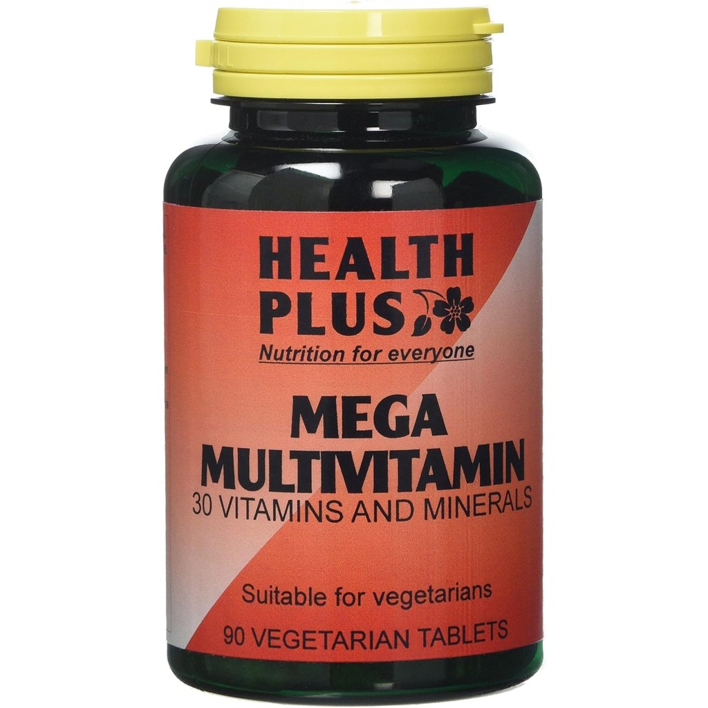 Health Plus Mega Multivitamin One-a-day Multivitamin Supplement - 90 ...