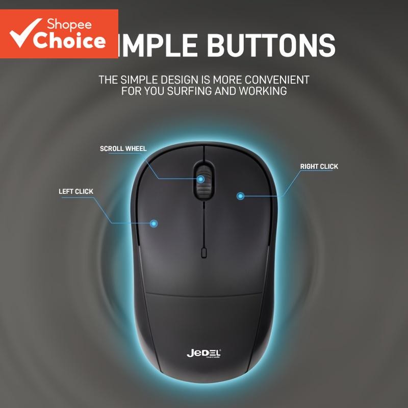 Wireless Office Mouse, Ultra-Thin Mouse, 2.4G Portable Usb Optical ...