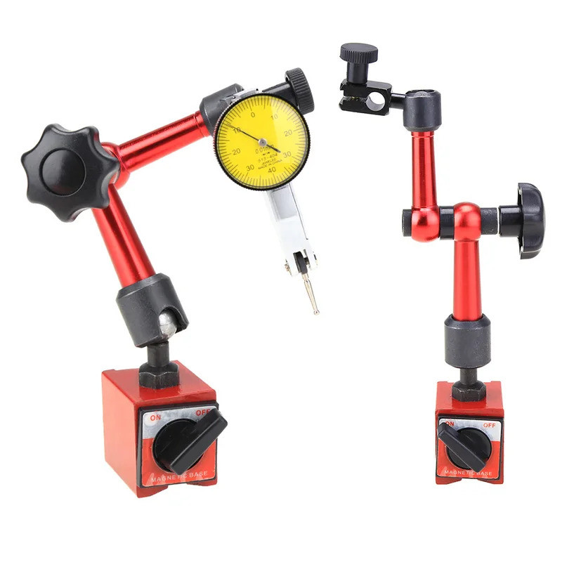 Dial Indicator Magnetic Holder Dial Gauge Magnetic Stand Base Hour Type ...