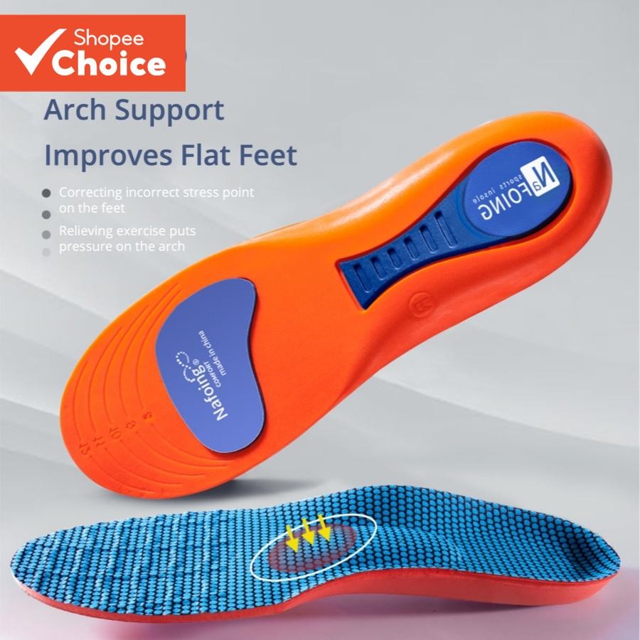 New Super Thick Memory Foam Insoles Cushioning Orthopedic Foot Pads for ...