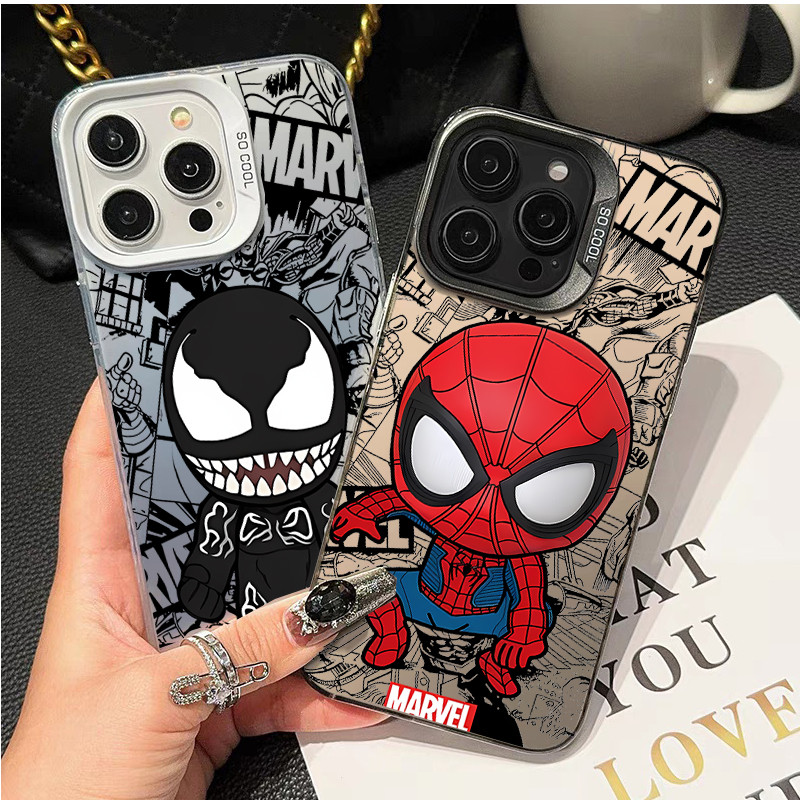 Cartoon Marvel Spider Man Venom Cellphone Case For Xiaom POCO X7 X6 X3 ...