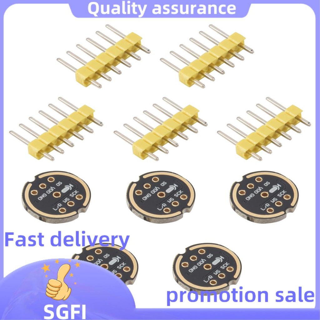 5Pcs INMP441 Omnidirectional Microphone Module MEMS High Precision Low ...