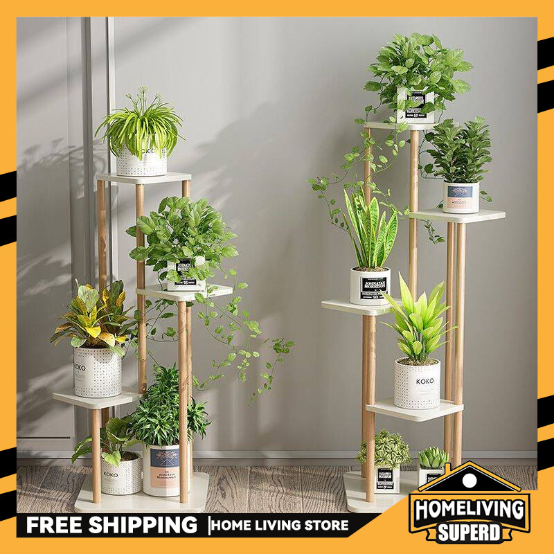 Flower Pot Stand Plant Stand Rack Three Story Indoor Simple Flower ...