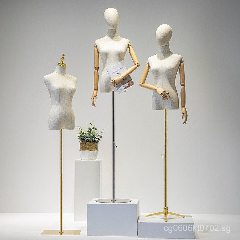 Mannequin Props Clothing Store Mannequin Window Display Half Body ...