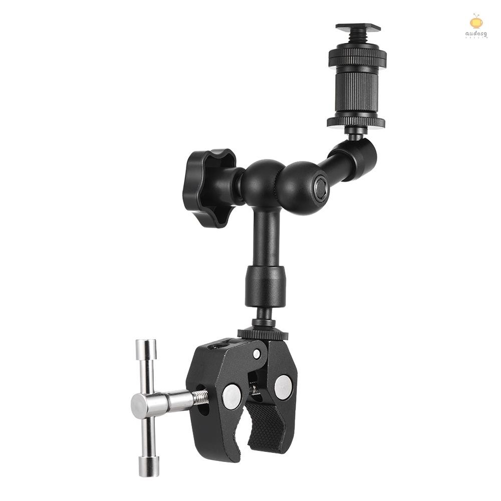 7inch Friction Arm Super Clamp Mount Adjustable Articulating Arm Plier ...