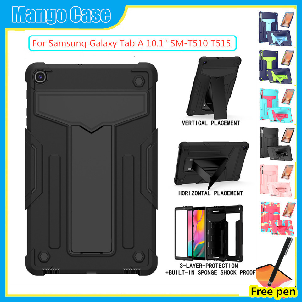 Case For Samsung Galaxy Tab A 10.1inch 2019 SM-T510 T515 Casing PC ...