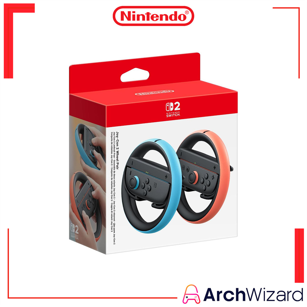 Nintendo Switch 2 Joy-Con Wheel (Set of 2) Accessory - NS2 🚀 Nintendo ...