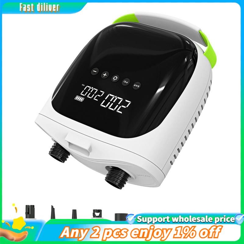 In -20PSI SUP Paddle Board Air Pump Rechargeable Air Pump Deflatable ...