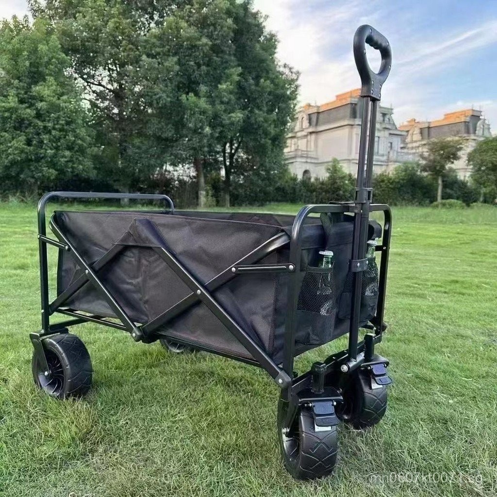 Portable Stall Cart Outdoor Camping Campsite Stall Folding Chair ...
