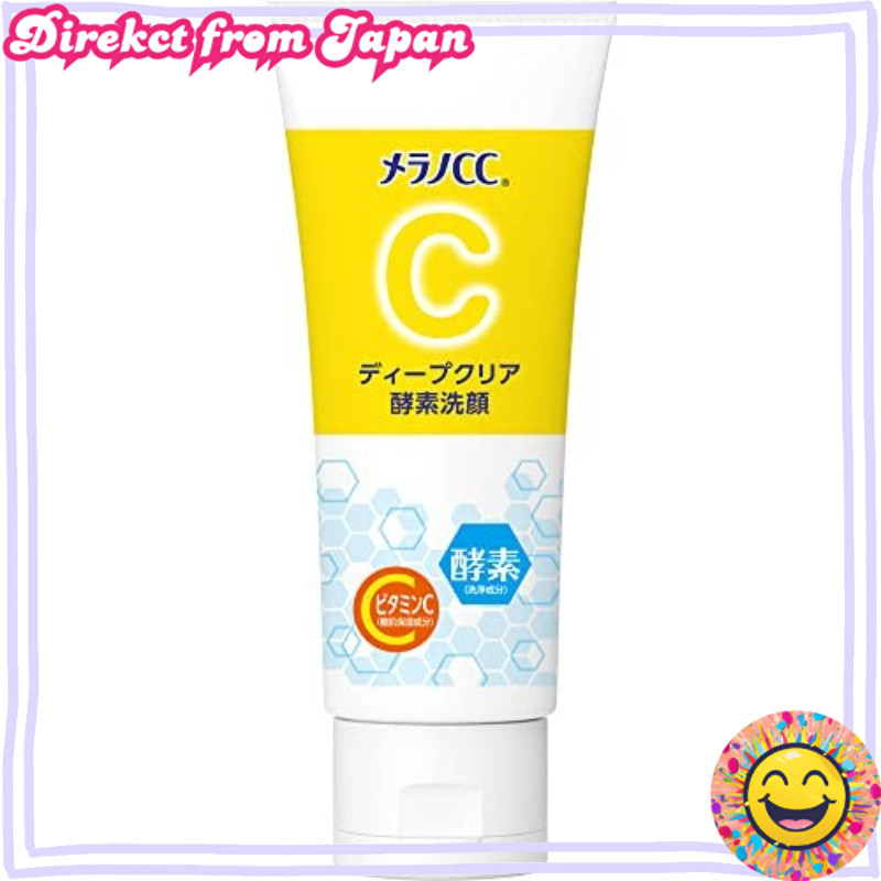 Melano CC Deep Clear Enzyme Face Wash 130g Enzyme × Vitamin C ...