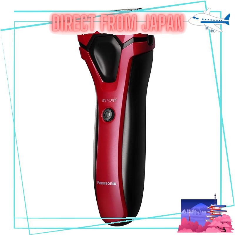 Panasonic Men's Shaver 3-Blade Wet/Dry Red ES-RL13-R [Japan Shipment ...