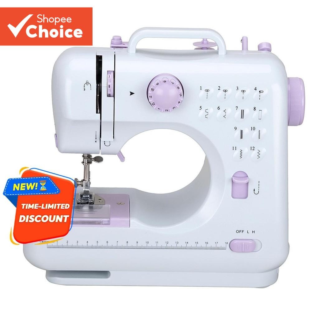 Mini Domestic Electric Portable Sewing Machine 12 Stitches ...