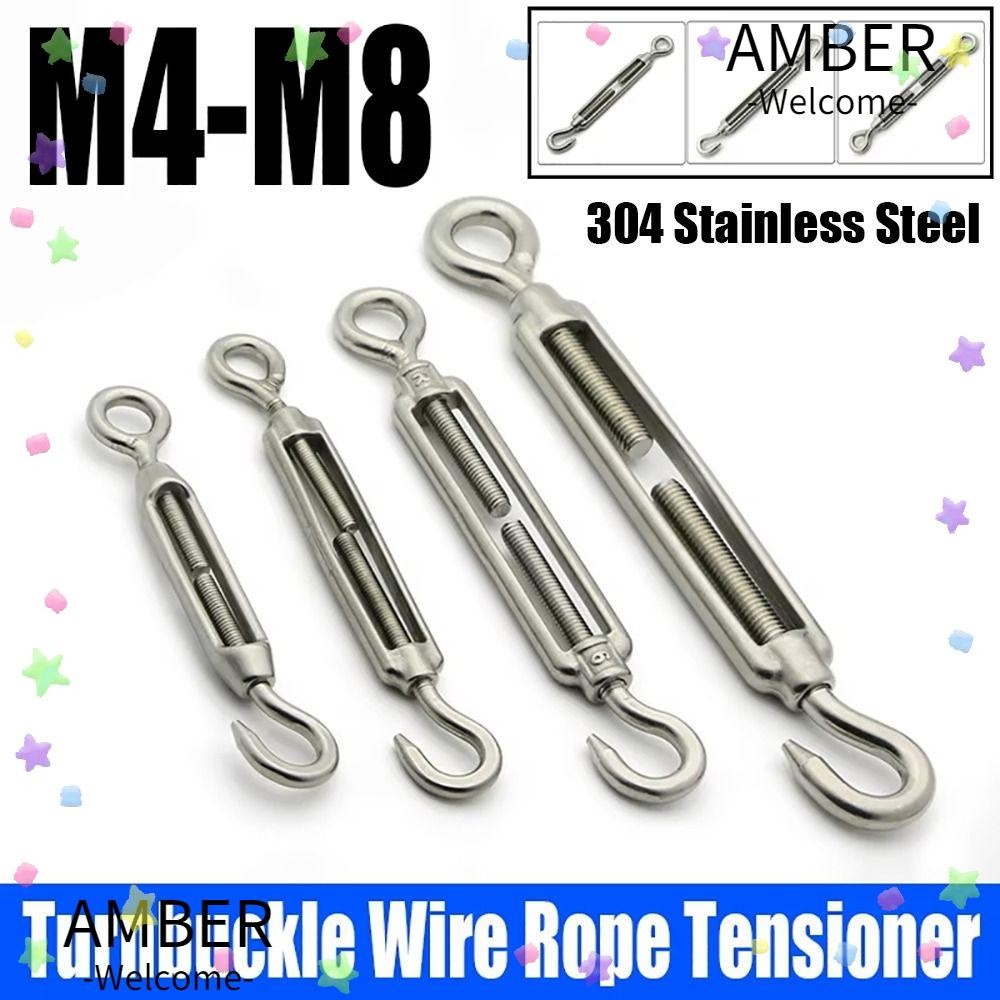 AMBER 1Pcs Tension Device Line, Oc Oo Cc Type M4/M5/M6/M8 Wire Rope ...