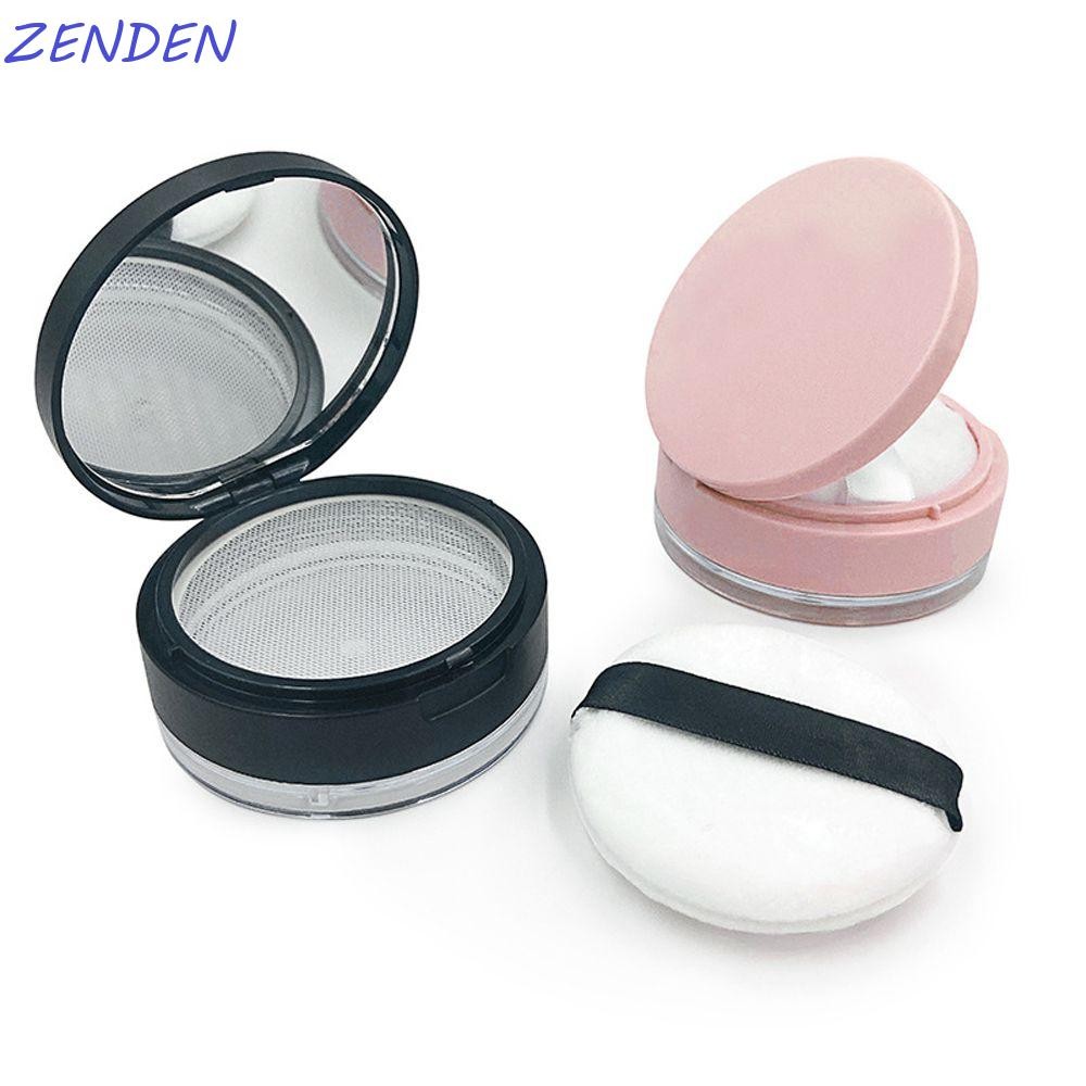 ZENDEN Loose Powder Pot Compact DIY Transparent Powdery Cake Box ...
