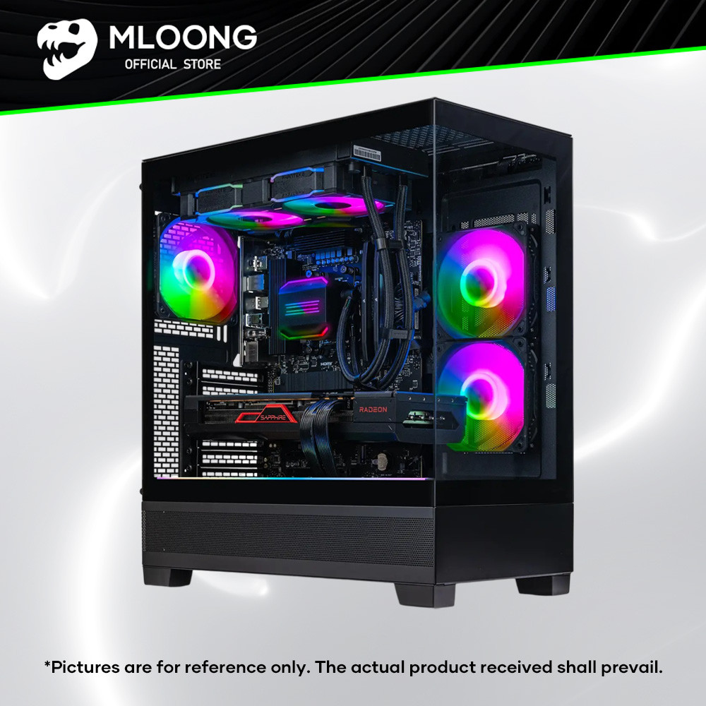MLOONG CUSTOM Pro-Level DESKTOP GAMING PC – Ryzen 7 7800X3D, RTX 5070 ...