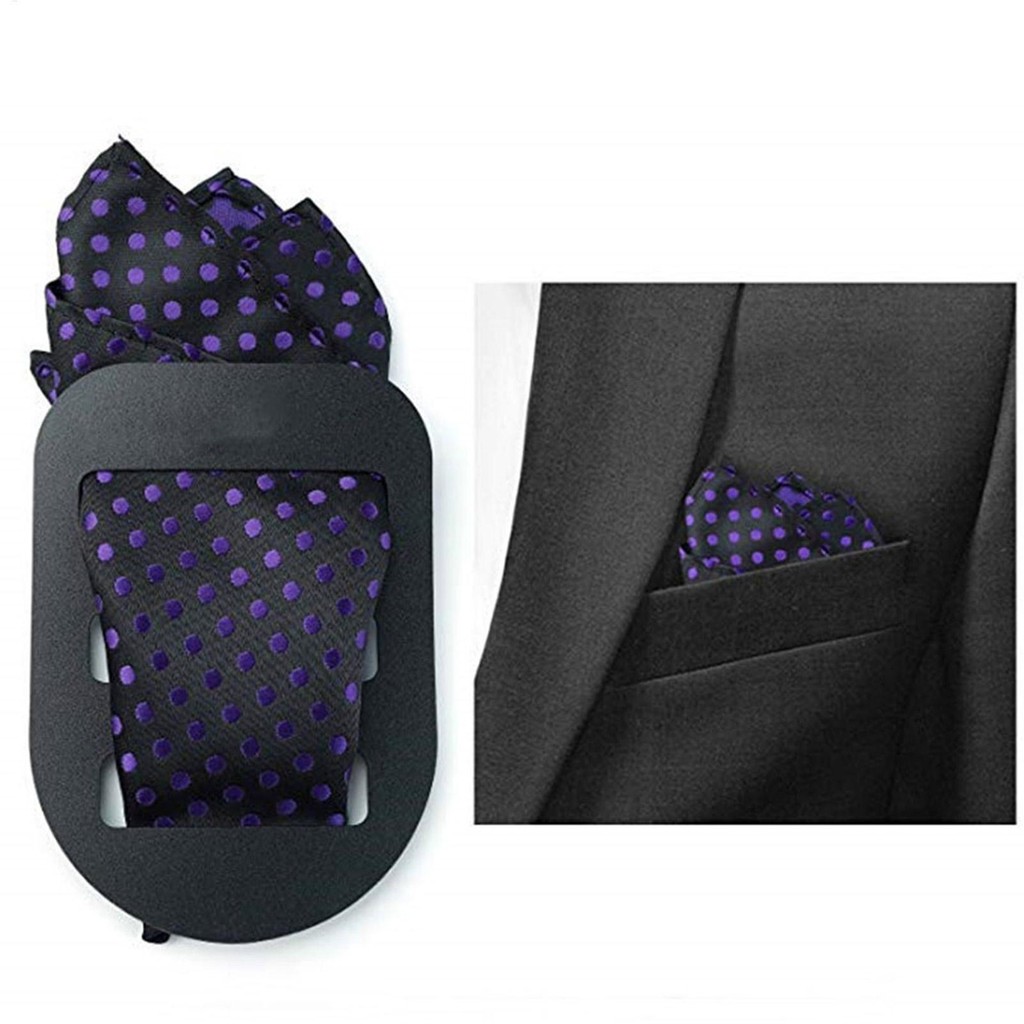 Pocket Squares Holder for Men Handkerchief Keeper HolderFixing Clip ...