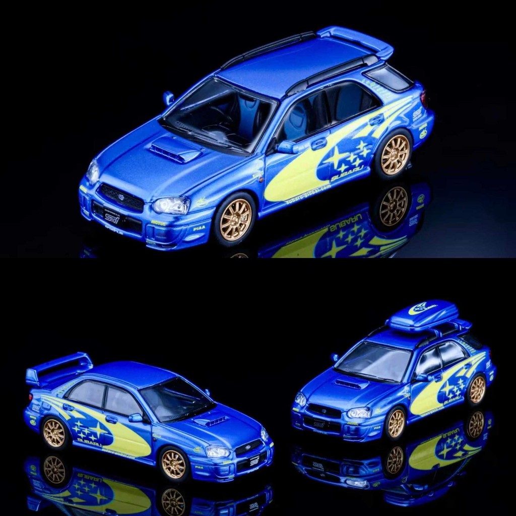 Furuya 1/64 Subaru Impreza WRX STi 8th generation Diecast car Car Model ...