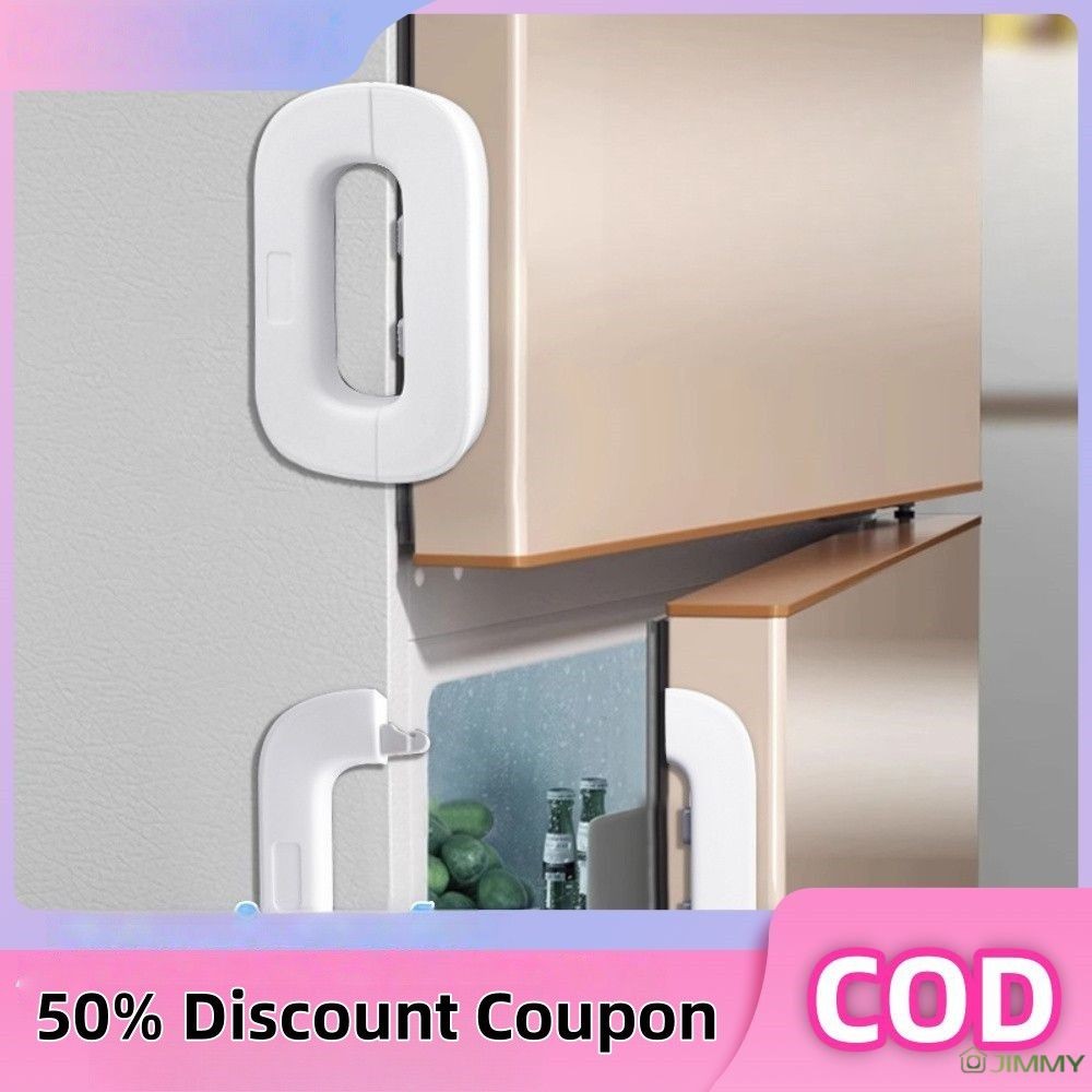 Refrigerator door lock, child-proof cabinet lock, child-proof clamping ...
