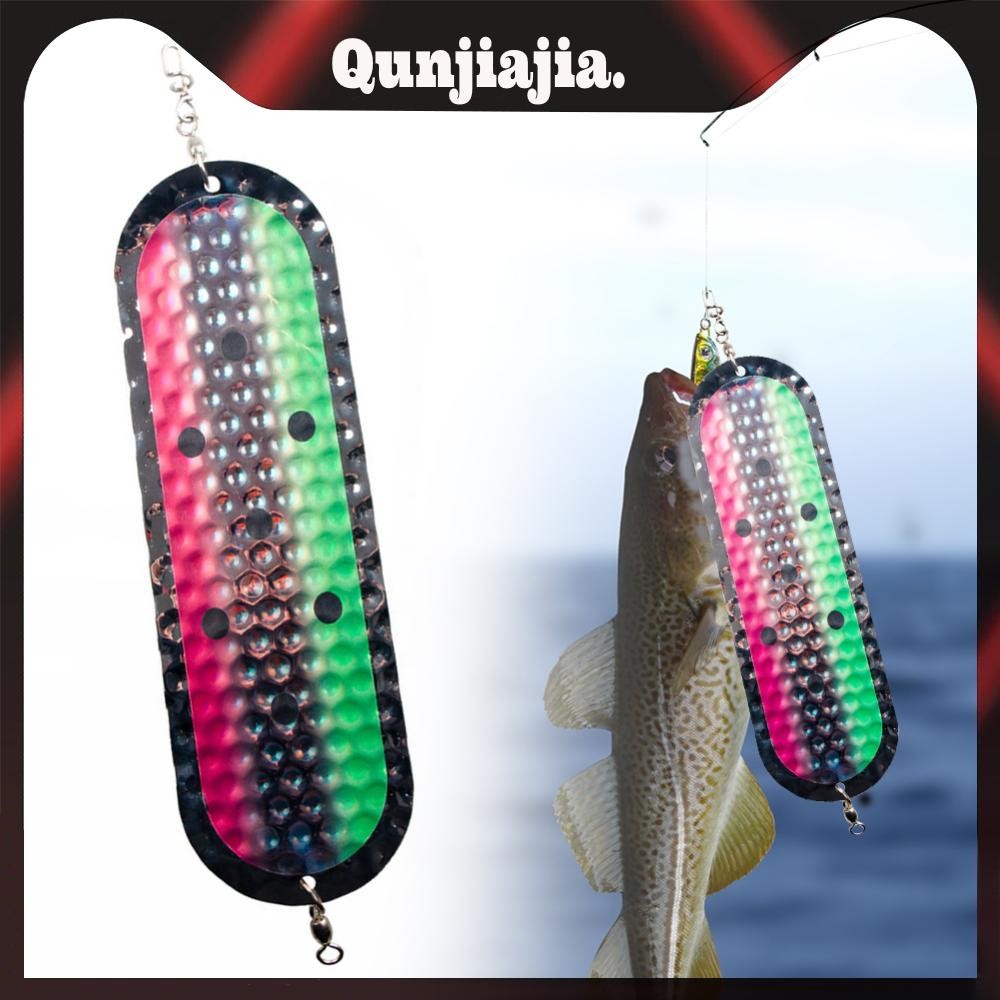 Trolling Fishing Diving Flash Board Salmon Fishing Flasher Bait Lure ...