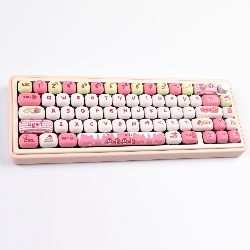 Lotso Keycap 140 Keys MOG Profile PBT Dye Sublimation Wooting MAD Aula ...