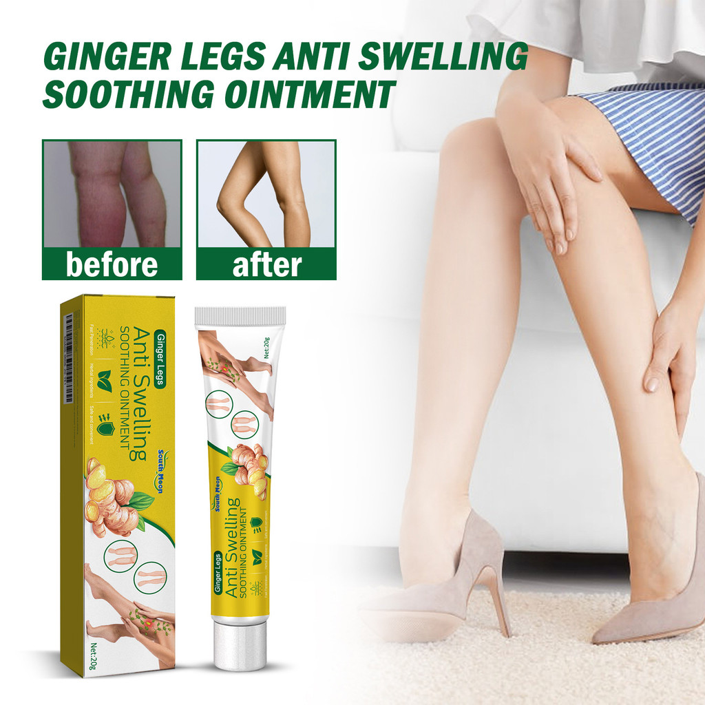Anti Swelling Cream Ginger Edema Leg Relief Cream Body Firming Soothing ...