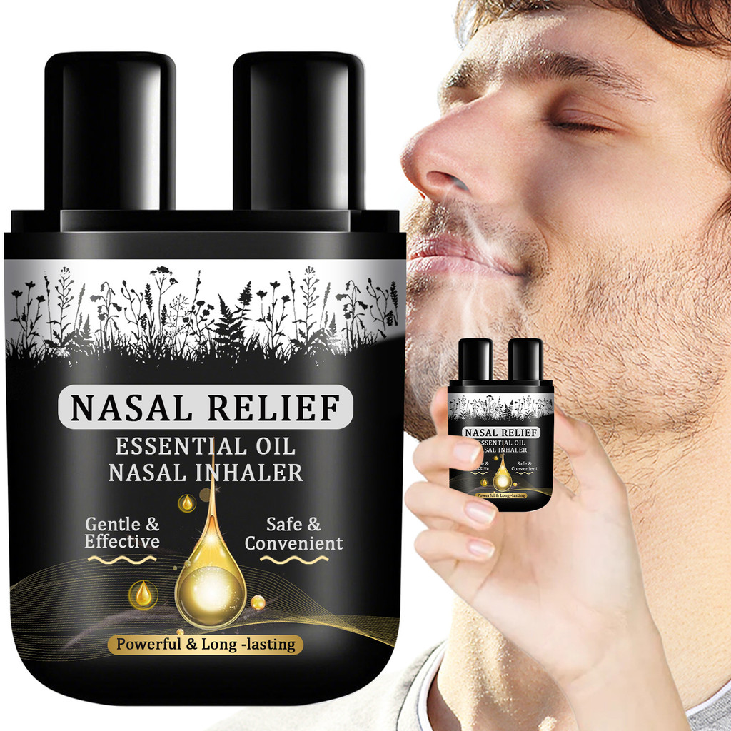 Nasal Relief Oil, Nasal Inhaler,Boost Focus & Enhance Breathing ...