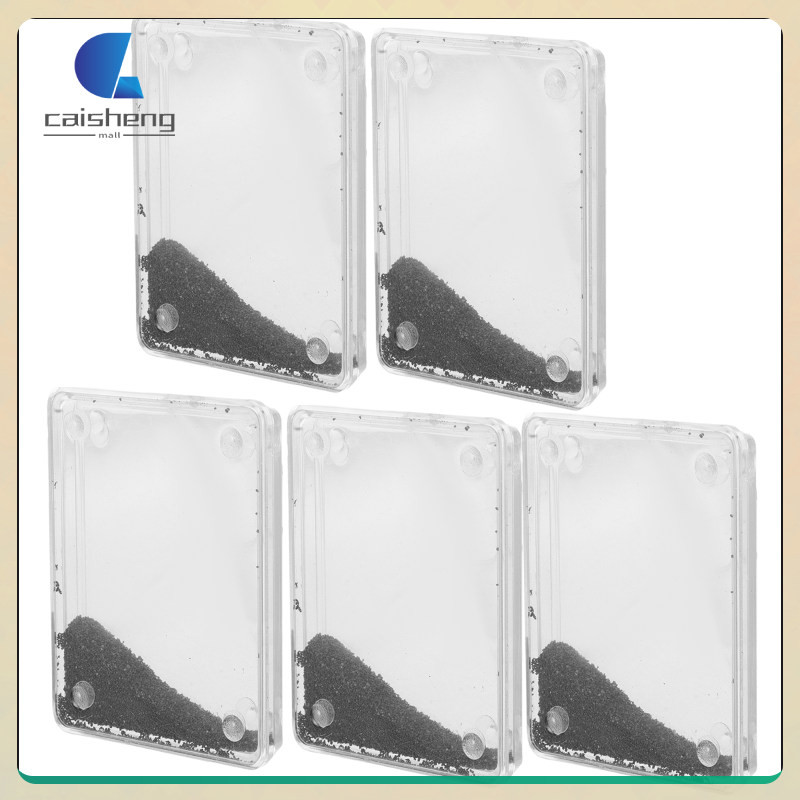 🔧 5 Pcs Physics Experiment Kit Magnetic Field Demonstrator Iron Powder ...