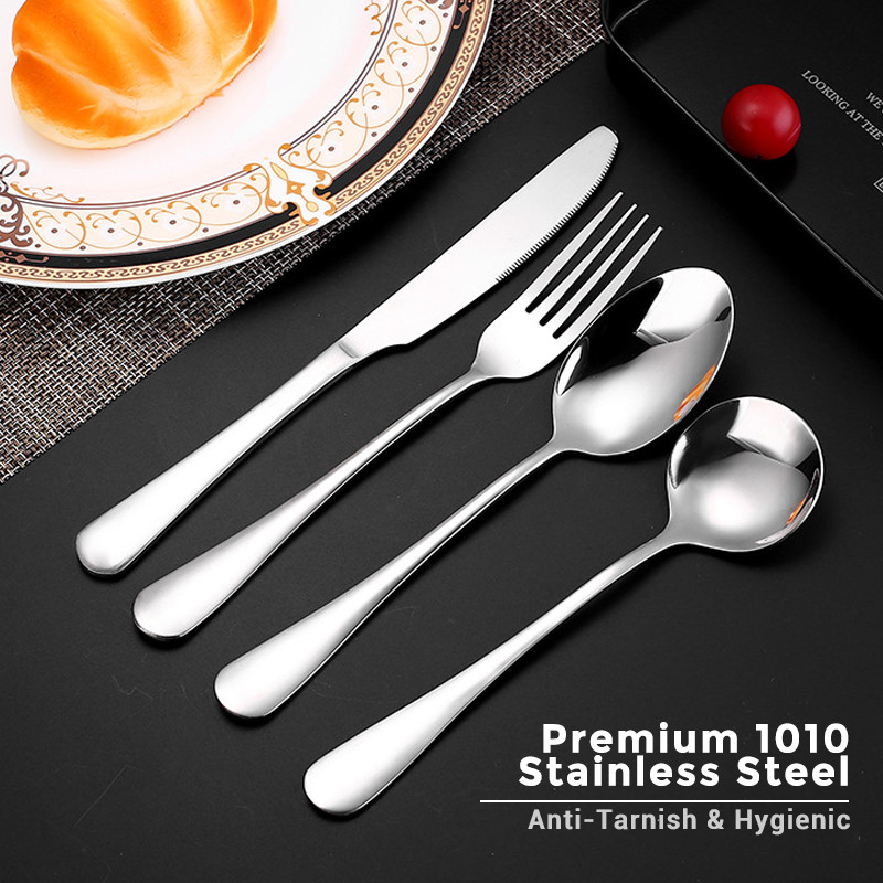 Stainless Steel SS304 High Quality Cutlery Table Fork Spoon Steak Knife ...