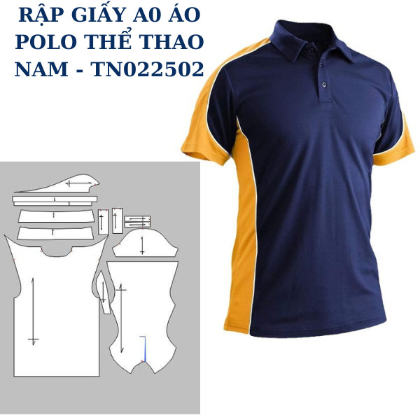 PAPER SHEET A0 MEN'S SPORTS POLO SHIRT - TN022502 | Shopee Singapore