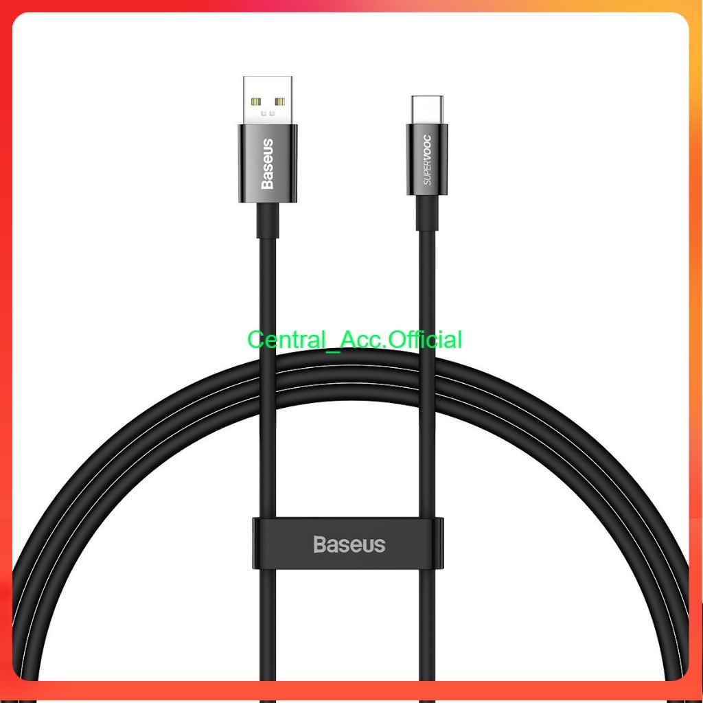 BASEUS CABLE SUPERVOOC SUPERIOR SERIES FAST CHARGING 65W USB TO TYPE-C ...