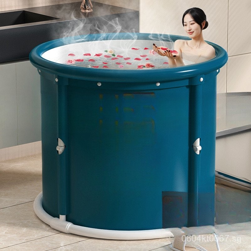Foldable Bathtub for Adults, Adult Bath Tub, Sitting Bath Basin, Magic ...