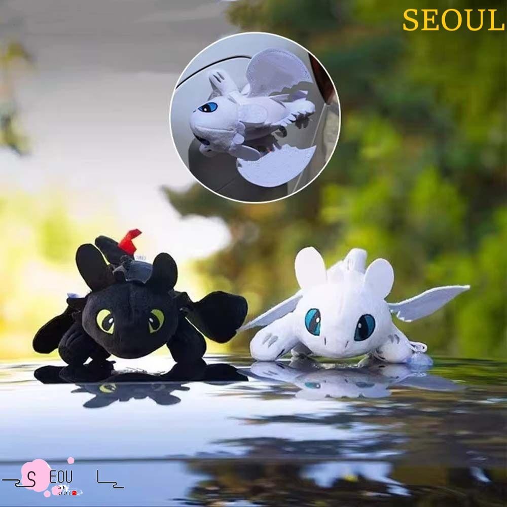 SEOUL Toothless Car Decoration, Flying Dragon Animation Peripheral How ...