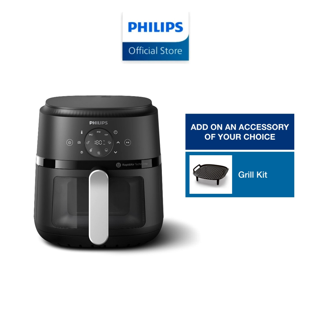 Philips NA221/09 | 13-in-1 Airfryer | 4.2L | Fry, Grill, Bake ...